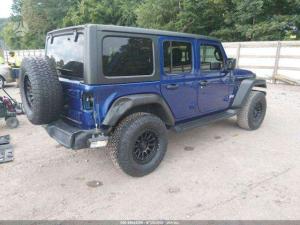 Zils Jeep Wrangler 2020 Klaipėda, ar dzinēja tilpumu 0.00 L un nobraukumu 73 tūkst. km par 10000 €, foto 5 vietnē AUTOMOTO.COM.LV
