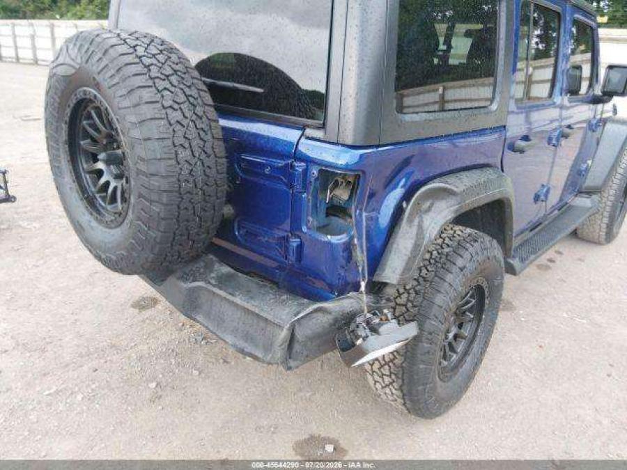 Zils Jeep Wrangler 2020 Klaipėda, ar dzinēja tilpumu 0.00 L un nobraukumu 73 tūkst. km par 10000 €, foto 7 vietnē AUTOMOTO.COM.LV