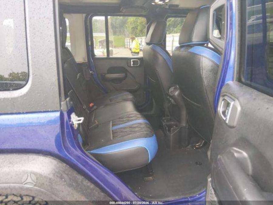 Zils Jeep Wrangler 2020 Klaipėda, ar dzinēja tilpumu 0.00 L un nobraukumu 73 tūkst. km par 10000 €, foto 9 vietnē AUTOMOTO.COM.LV