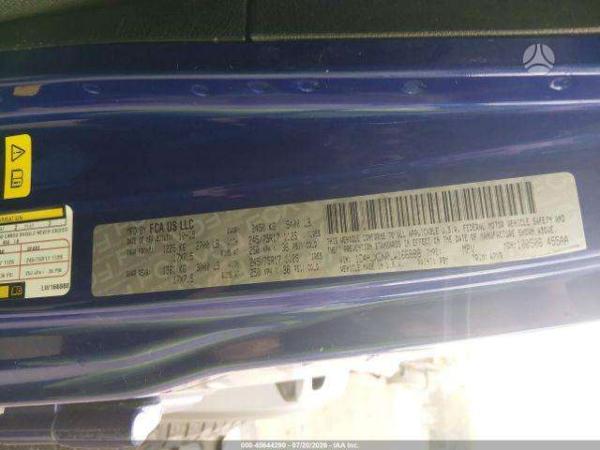 Zils Jeep Wrangler 2020 Klaipėda, ar dzinēja tilpumu 0.00 L un nobraukumu 73 tūkst. km par 10000 €, foto 9 vietnē AUTOMOTO.COM.LV