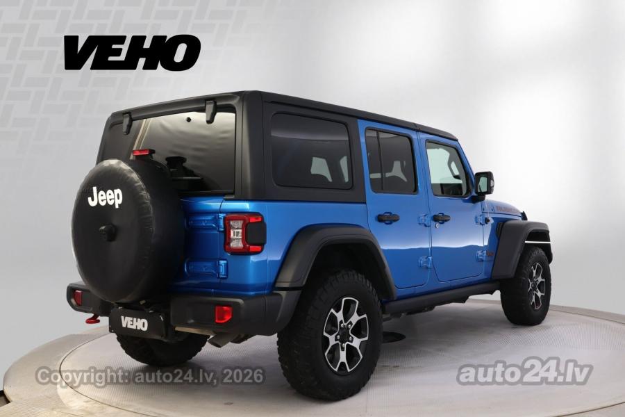 Zils Jeep Wrangler 2021 Tallina, ar dzinēja tilpumu 2.00 L un nobraukumu 105 tūkst. km par 39900 €, foto 4 vietnē AUTOMOTO.COM.LV