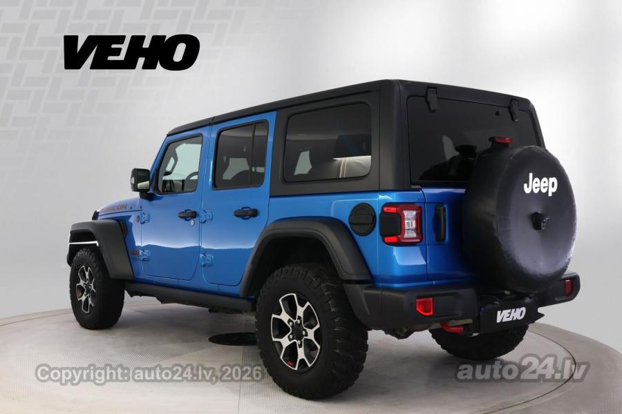 Zils Jeep Wrangler 2021 Tallina, ar dzinēja tilpumu 2.00 L un nobraukumu 105 tūkst. km par 39900 €, foto 5 vietnē AUTOMOTO.COM.LV