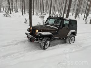 Brūns Jeep Wrangler 1989 Rīga, ar dzinēja tilpumu 4.20 L un nobraukumu 105 tūkst. km par 10200 €, foto 3 vietnē AUTOMOTO.COM.LV