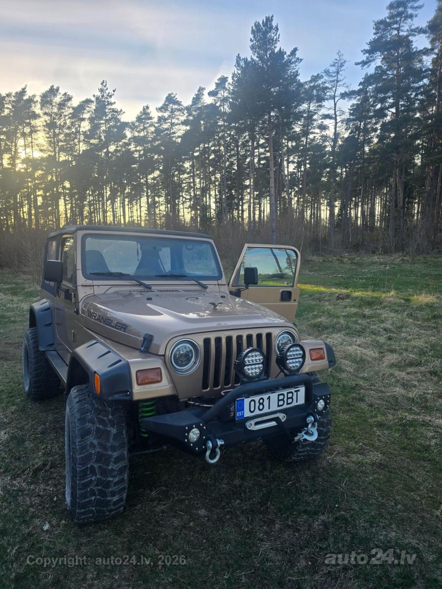 Brūns Jeep Wrangler 1997 Tallina, ar dzinēja tilpumu 5.20 L un nobraukumu 147 tūkst. km par 31000 €, foto 6 vietnē AUTOMOTO.COM.LV