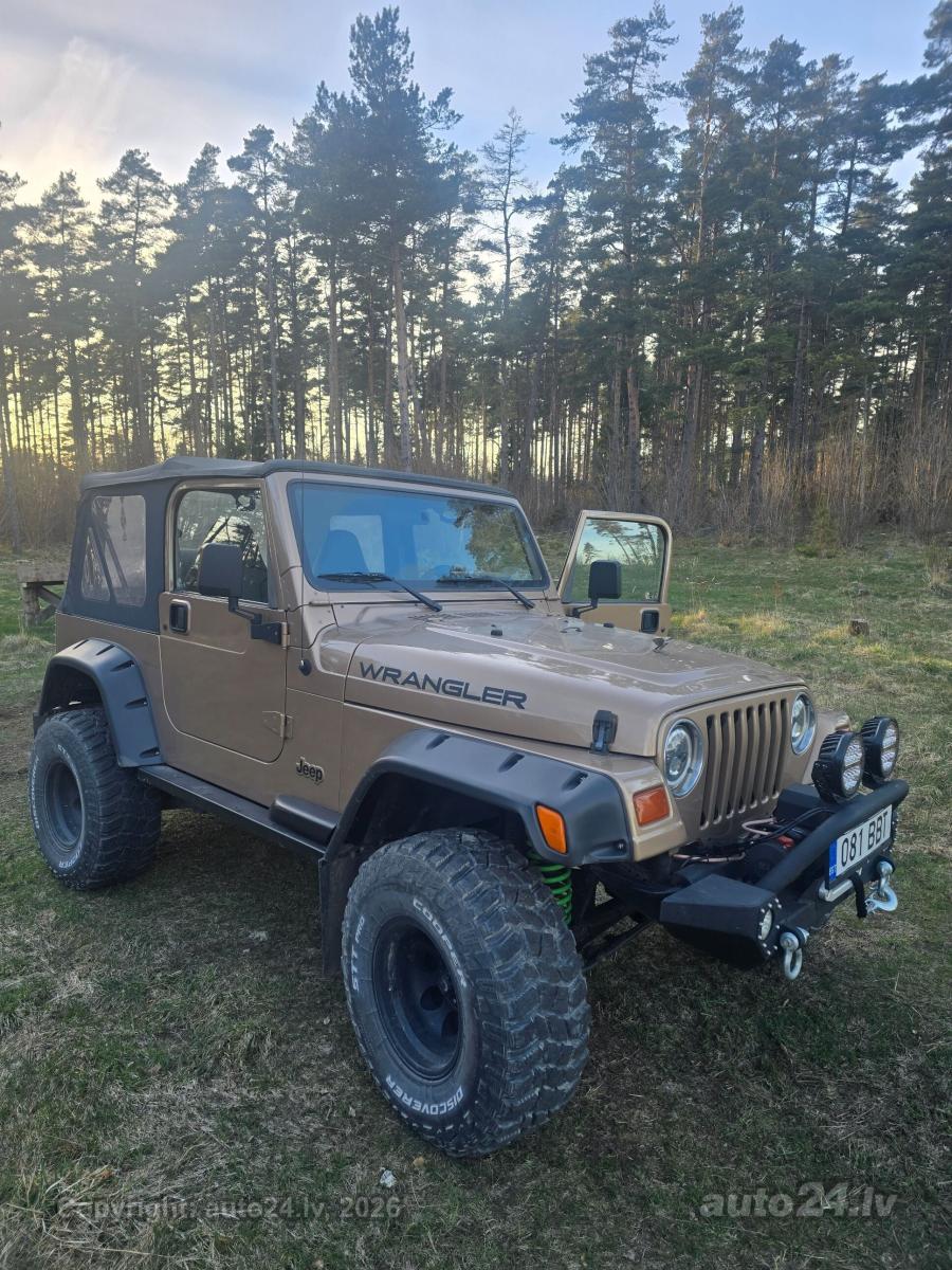 Brūns Jeep Wrangler 1997 Tallina, ar dzinēja tilpumu 5.20 L un nobraukumu 147 tūkst. km par 31000 €, foto 7 vietnē AUTOMOTO.COM.LV