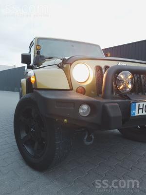 Zaļš Jeep Wrangler 2008 Jelgava, ar dzinēja tilpumu 2.80 L un nobraukumu 161 tūkst. km par 16000 €, foto 3 vietnē AUTOMOTO.COM.LV
