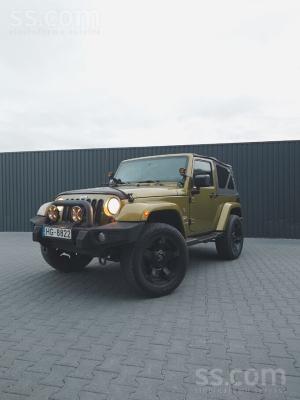 Zaļš Jeep Wrangler 2008 Jelgava, ar dzinēja tilpumu 2.80 L un nobraukumu 161 tūkst. km par 16000 €, foto 5 vietnē AUTOMOTO.COM.LV