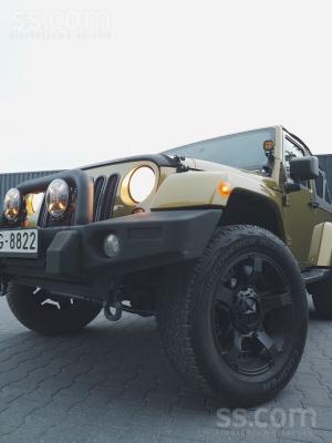 Zaļš Jeep Wrangler 2008 Jelgava, ar dzinēja tilpumu 2.80 L un nobraukumu 161 tūkst. km par 16000 €, foto 6 vietnē AUTOMOTO.COM.LV