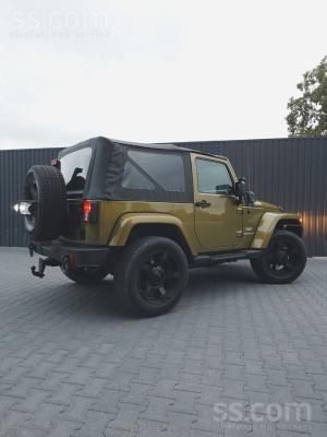 Zaļš Jeep Wrangler 2008 Jelgava, ar dzinēja tilpumu 2.80 L un nobraukumu 161 tūkst. km par 16000 €, foto 7 vietnē AUTOMOTO.COM.LV