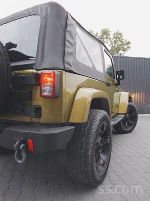 Zaļš Jeep Wrangler 2008 Jelgava, ar dzinēja tilpumu 2.80 L un nobraukumu 161 tūkst. km par 16000 €, foto 8 vietnē AUTOMOTO.COM.LV