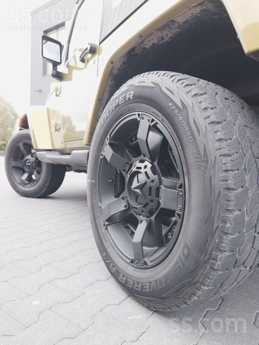 Zaļš Jeep Wrangler 2008 Jelgava, ar dzinēja tilpumu 2.80 L un nobraukumu 161 tūkst. km par 16000 €, foto 14 vietnē AUTOMOTO.COM.LV