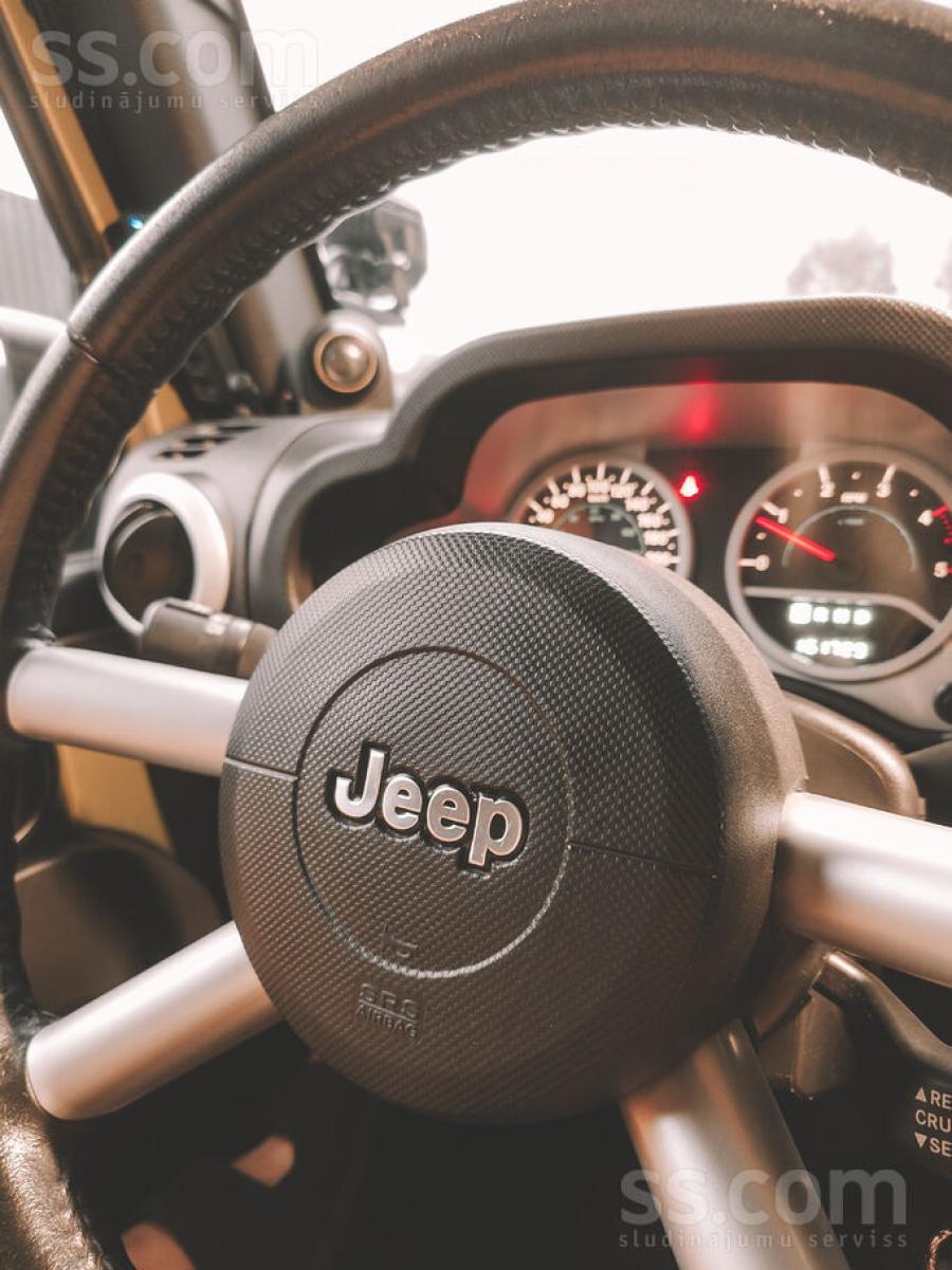 Zaļš Jeep Wrangler 2008 Jelgava, ar dzinēja tilpumu 2.80 L un nobraukumu 161 tūkst. km par 16000 €, foto 18 vietnē AUTOMOTO.COM.LV