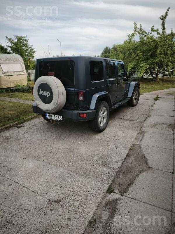 Zaļš Jeep Wrangler 2009 Ventspils, ar dzinēja tilpumu 2.80 L un nobraukumu 325 tūkst. km par 10800 €, foto 4 vietnē AUTOMOTO.COM.LV