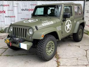 Green Jeep Wrangler 2018 in Vilnius, with an engine capacity of 3.60 L and mileage of 8 thousand km for 28900 €, photo 1 on AUTOMOTO.COM.LV