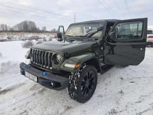 Green Jeep Wrangler 2022 in Siauliai, with an engine capacity of 2.00 L and mileage of 40 thousand km for 38500 €, photo  on AUTOMOTO.COM.LV