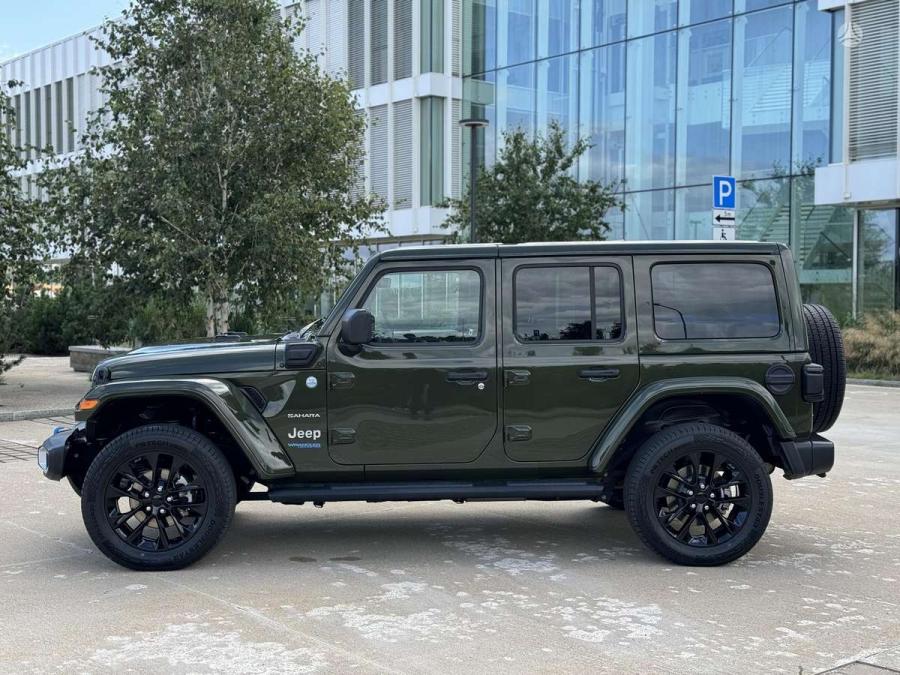 Zaļš Jeep Wrangler 2022 Viļņa, ar dzinēja tilpumu 2.00 L un nobraukumu 70 tūkst. km par 36300 €, foto 5 vietnē AUTOMOTO.COM.LV