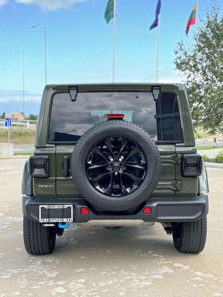 Zaļš Jeep Wrangler 2022 Viļņa, ar dzinēja tilpumu 2.00 L un nobraukumu 70 tūkst. km par 36300 €, foto 9 vietnē AUTOMOTO.COM.LV