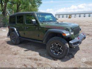 Green Jeep Wrangler 2023 in Klaipeda, with an engine capacity of 3.60 L and mileage of 23 thousand km for 14900 €, photo  on AUTOMOTO.COM.LV