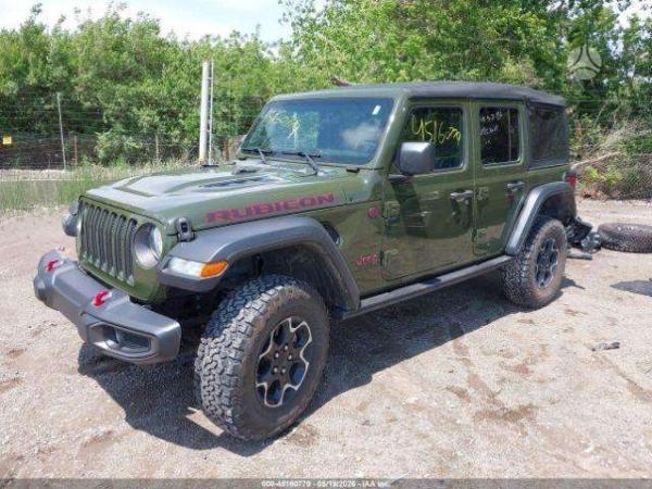 Green Jeep Wrangler 2023 in Klaipeda, with an engine capacity of 3.60 L and mileage of 23 thousand km for 14900 €, photo 2 on AUTOMOTO.COM.LV
