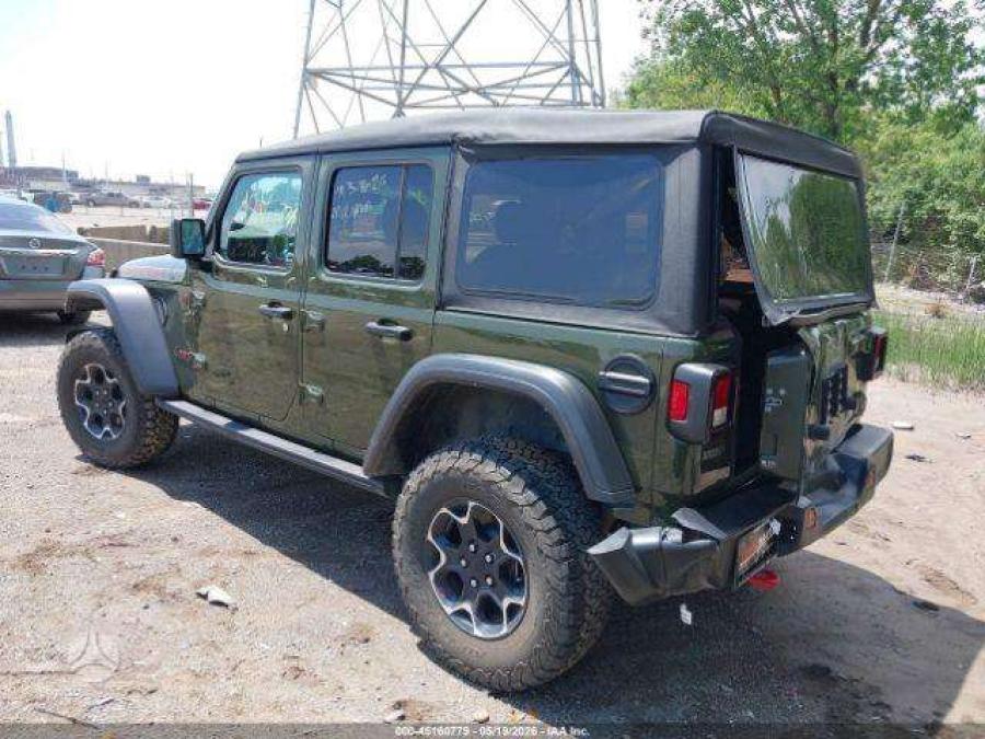 Green Jeep Wrangler 2023 in Klaipeda, with an engine capacity of 3.60 L and mileage of 23 thousand km for 14900 €, photo 4 on AUTOMOTO.COM.LV