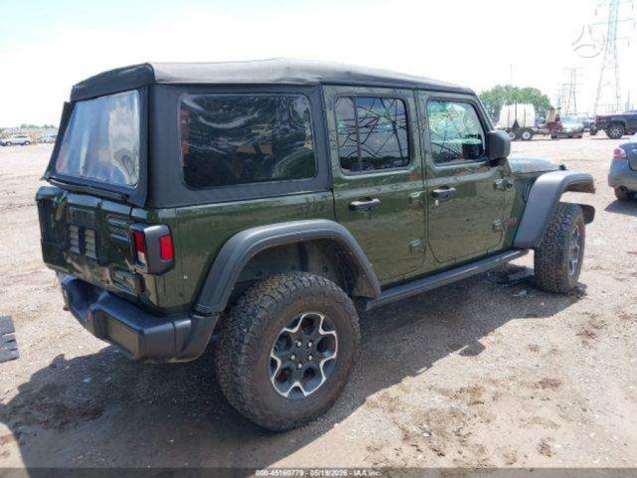 Green Jeep Wrangler 2023 in Klaipeda, with an engine capacity of 3.60 L and mileage of 23 thousand km for 14900 €, photo 5 on AUTOMOTO.COM.LV