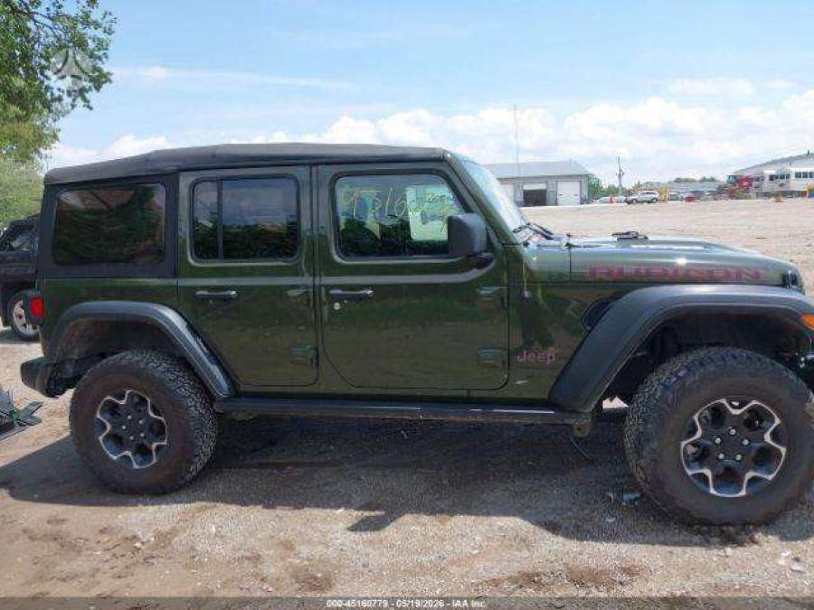 Green Jeep Wrangler 2023 in Klaipeda, with an engine capacity of 3.60 L and mileage of 23 thousand km for 14900 €, photo 15 on AUTOMOTO.COM.LV