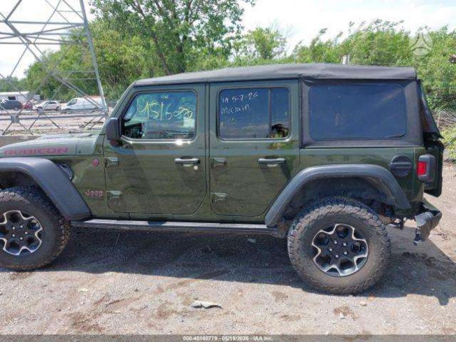 Green Jeep Wrangler 2023 in Klaipeda, with an engine capacity of 3.60 L and mileage of 23 thousand km for 14900 €, photo 16 on AUTOMOTO.COM.LV