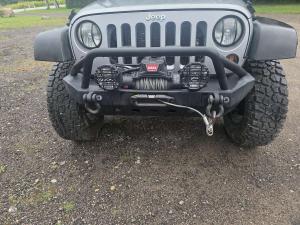 Grey Jeep Wrangler 2013 in Vilnius, with an engine capacity of 3.60 L and mileage of 160 thousand km for 15700 €, photo 8 on AUTOMOTO.COM.LV