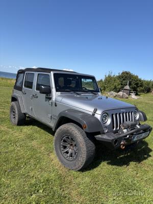 Grey Jeep Wrangler 2014 in Tallinn, with an engine capacity of 3.60 L and mileage of 0 thousand km for 19600 €, photo 4 on AUTOMOTO.COM.LV