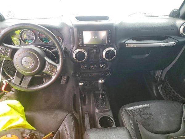 Grey Jeep Wrangler 2014 in Klaipeda, with an engine capacity of 3.60 L and mileage of 130 thousand km for 6250 €, photo 9 on AUTOMOTO.COM.LV