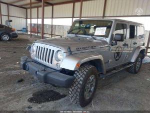 Pelēks Jeep Wrangler 2015 Klaipėda, ar dzinēja tilpumu 3.60 L un nobraukumu 90 tūkst. km par 10000 €, foto 3 vietnē AUTOMOTO.COM.LV