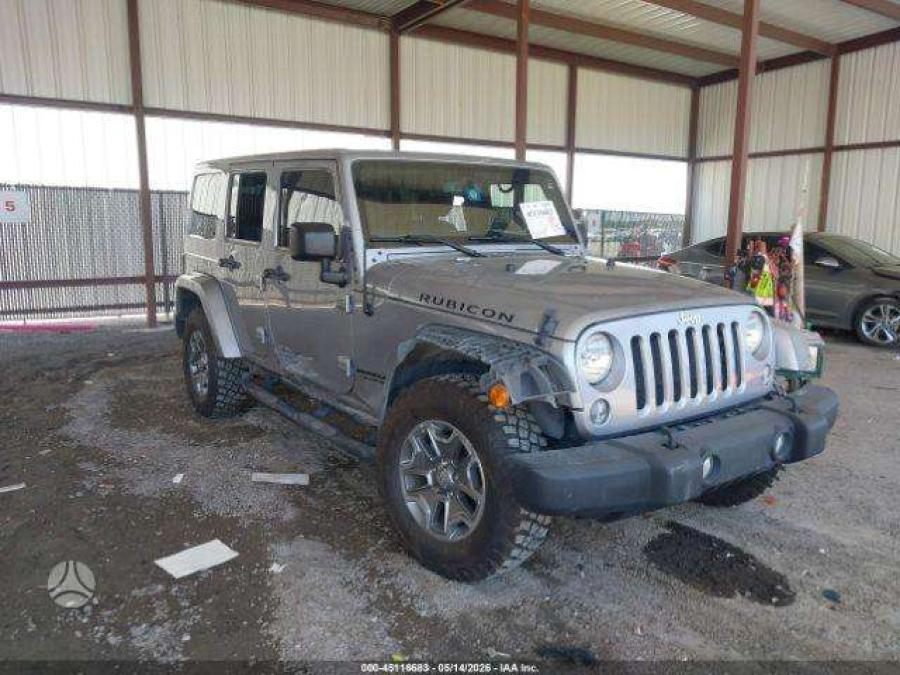 Pelēks Jeep Wrangler 2015 Klaipėda, ar dzinēja tilpumu 3.60 L un nobraukumu 90 tūkst. km par 10000 €, foto 15 vietnē AUTOMOTO.COM.LV
