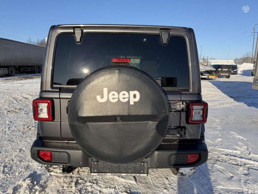 Pelēks Jeep Wrangler 2019 Šauļi, ar dzinēja tilpumu 2.14 L un nobraukumu 219 tūkst. km par 20900 €, foto 6 vietnē AUTOMOTO.COM.LV