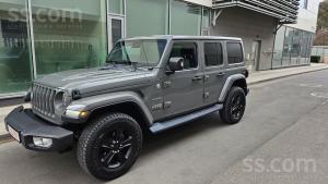 Grey Jeep Wrangler 2019 in Vilnius, with an engine capacity of 2.20 L and mileage of 0 thousand km for 37999 €, photo  on AUTOMOTO.COM.LV