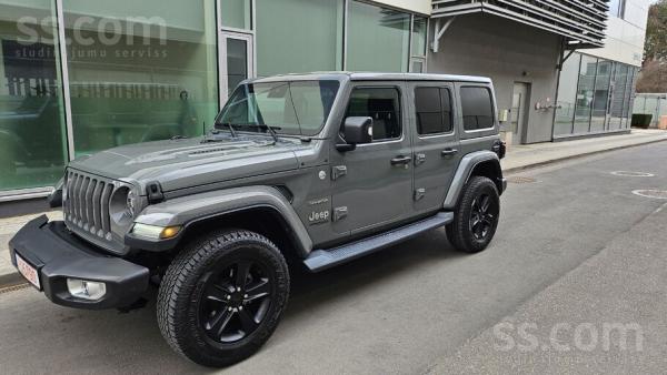Pelēks Jeep Wrangler 2019 Viļņa, ar dzinēja tilpumu 2.20 L un nobraukumu 0 tūkst. km par 37999 €, foto 1 vietnē AUTOMOTO.COM.LV