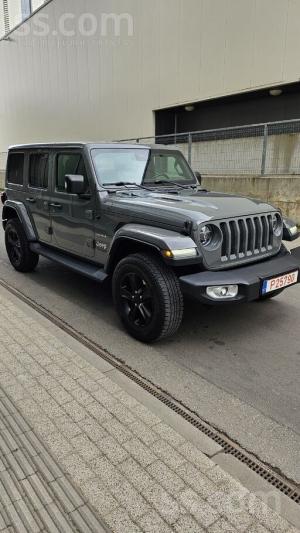 Grey Jeep Wrangler 2019 in Vilnius, with an engine capacity of 2.20 L and mileage of 0 thousand km for 37999 €, photo 3 on AUTOMOTO.COM.LV