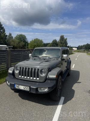 Pelēks Jeep Wrangler 2019 Rīga, ar dzinēja tilpumu 2.00 L un nobraukumu 95 tūkst. km par 40500 €, foto  vietnē AUTOMOTO.COM.LV