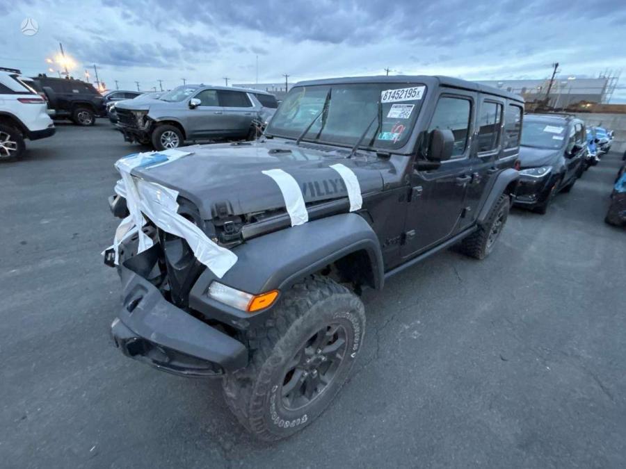 Pelēks Jeep Wrangler 2020 Ukmergė, ar dzinēja tilpumu 3.60 L un nobraukumu 68 tūkst. km par 17545 €, foto 10 vietnē AUTOMOTO.COM.LV
