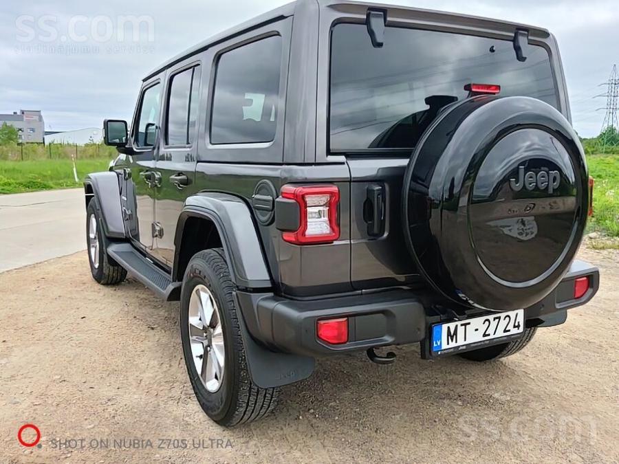 Pelēks Jeep Wrangler 2021 Rīga, ar dzinēja tilpumu 2.00 L un nobraukumu 50 tūkst. km par 42600 €, foto 6 vietnē AUTOMOTO.COM.LV