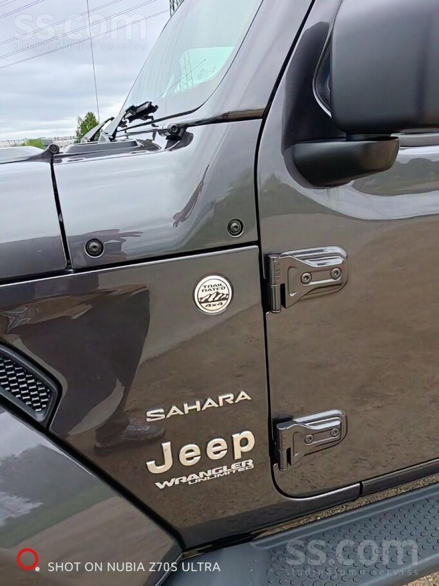 Pelēks Jeep Wrangler 2021 Rīga, ar dzinēja tilpumu 2.00 L un nobraukumu 50 tūkst. km par 42600 €, foto 11 vietnē AUTOMOTO.COM.LV