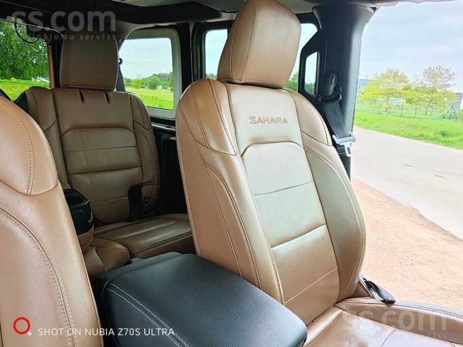 Pelēks Jeep Wrangler 2021 Rīga, ar dzinēja tilpumu 2.00 L un nobraukumu 50 tūkst. km par 42600 €, foto 21 vietnē AUTOMOTO.COM.LV