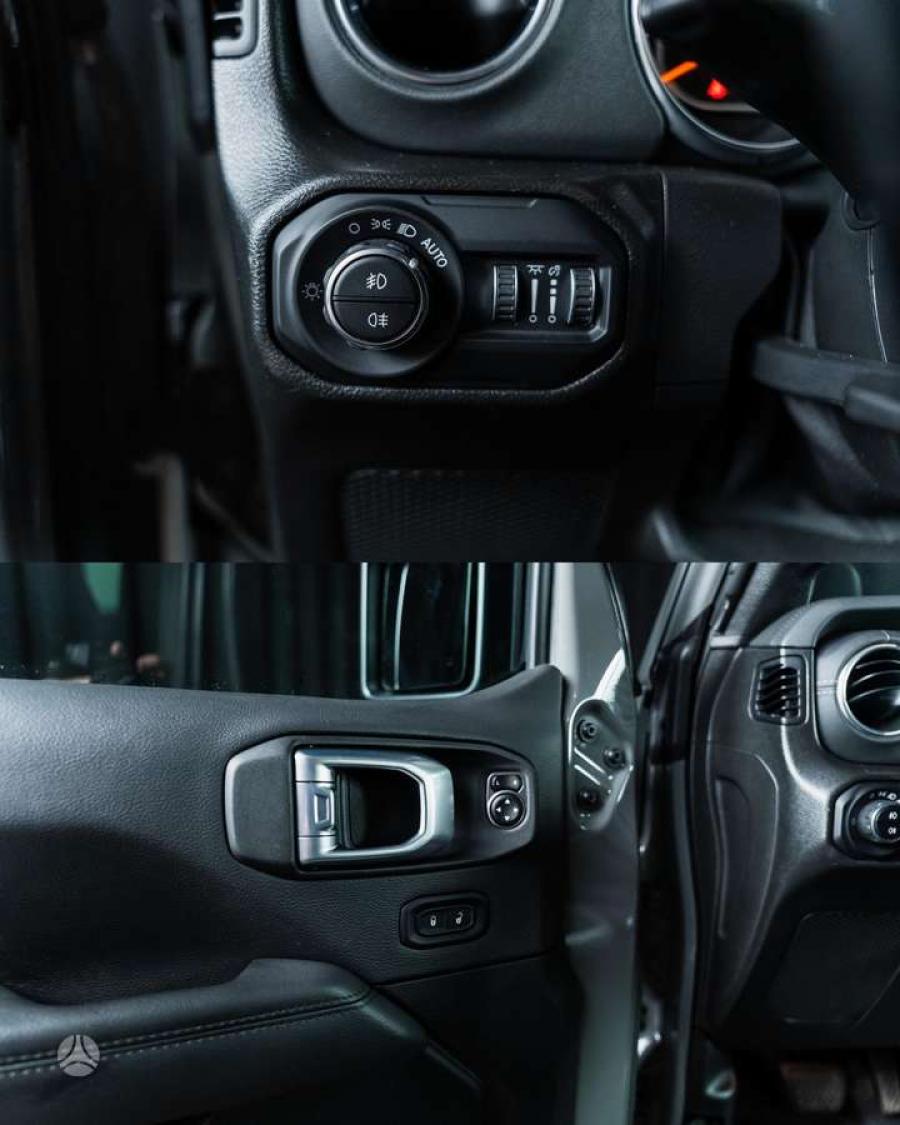 Pelēks Jeep Wrangler 2021 Viļņa, ar dzinēja tilpumu 2.99 L un nobraukumu 42 tūkst. km par 45000 €, foto 28 vietnē AUTOMOTO.COM.LV