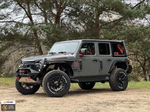 Pelēks Jeep Wrangler 2022 Viļņa, ar dzinēja tilpumu 3.00 L un nobraukumu 30 tūkst. km par 48500 €, foto  vietnē AUTOMOTO.COM.LV