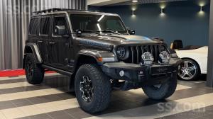 Grey Jeep Wrangler 2022 in Riga, with an engine capacity of 2.00 L and mileage of 85 thousand km for 69900 €, photo 6 on AUTOMOTO.COM.LV