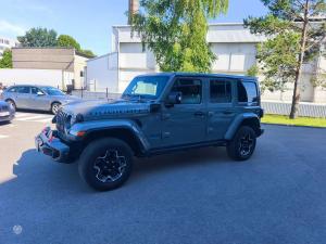 Grey Jeep Wrangler 2022 in Kaunas, with an engine capacity of 2.00 L and mileage of 74 thousand km for 46950 €, photo 4 on AUTOMOTO.COM.LV
