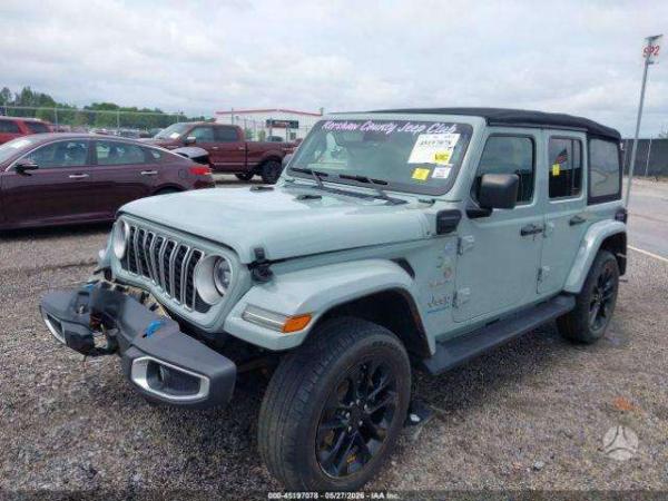 Grey Jeep Wrangler 2024 in Klaipeda, with an engine capacity of 2.00 L and mileage of 90 thousand km for 12300 €, photo 3 on AUTOMOTO.COM.LV