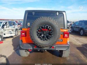 Orange Jeep Wrangler 2019 in Klaipeda, with an engine capacity of 3.60 L and mileage of 73 thousand km for 14000 €, photo 16 on AUTOMOTO.COM.LV