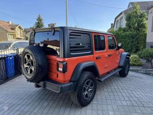 Oranžs Jeep Wrangler 2019 Šauļi, ar dzinēja tilpumu 3.60 L un nobraukumu 200 tūkst. km par 12950 €, foto 6 vietnē AUTOMOTO.COM.LV