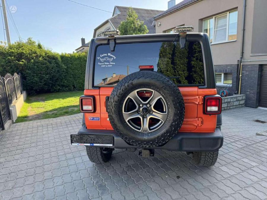 Oranžs Jeep Wrangler 2019 Šauļi, ar dzinēja tilpumu 3.60 L un nobraukumu 200 tūkst. km par 12950 €, foto 11 vietnē AUTOMOTO.COM.LV