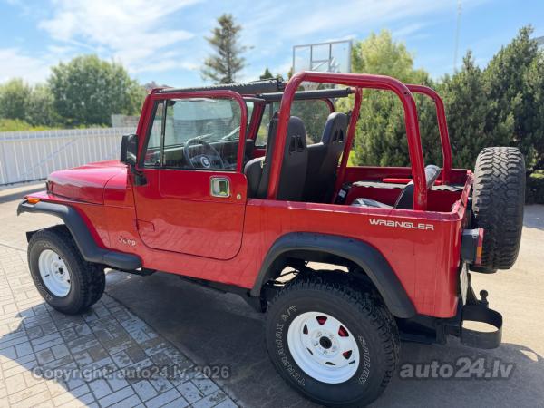 Sarkans Jeep Wrangler 1993 Tallina, ar dzinēja tilpumu 2.50 L un nobraukumu 0 tūkst. km par 6990 €, foto 8 vietnē AUTOMOTO.COM.LV